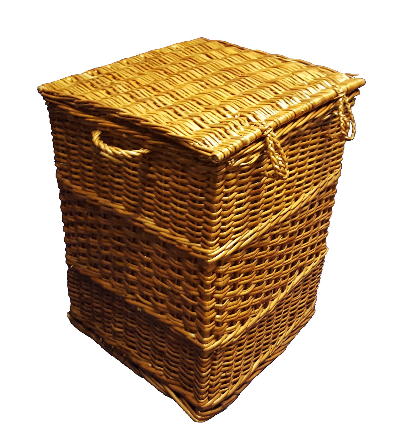 Buy VISO Cane Laundry Basket with Lid Online - Discontinued ...