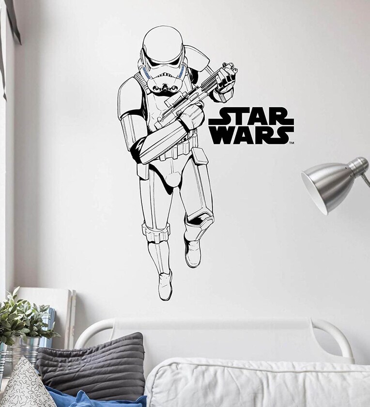 Buy Vinyl Flower Flourish Wall Sticker By Asian Paints Online - Wall ...