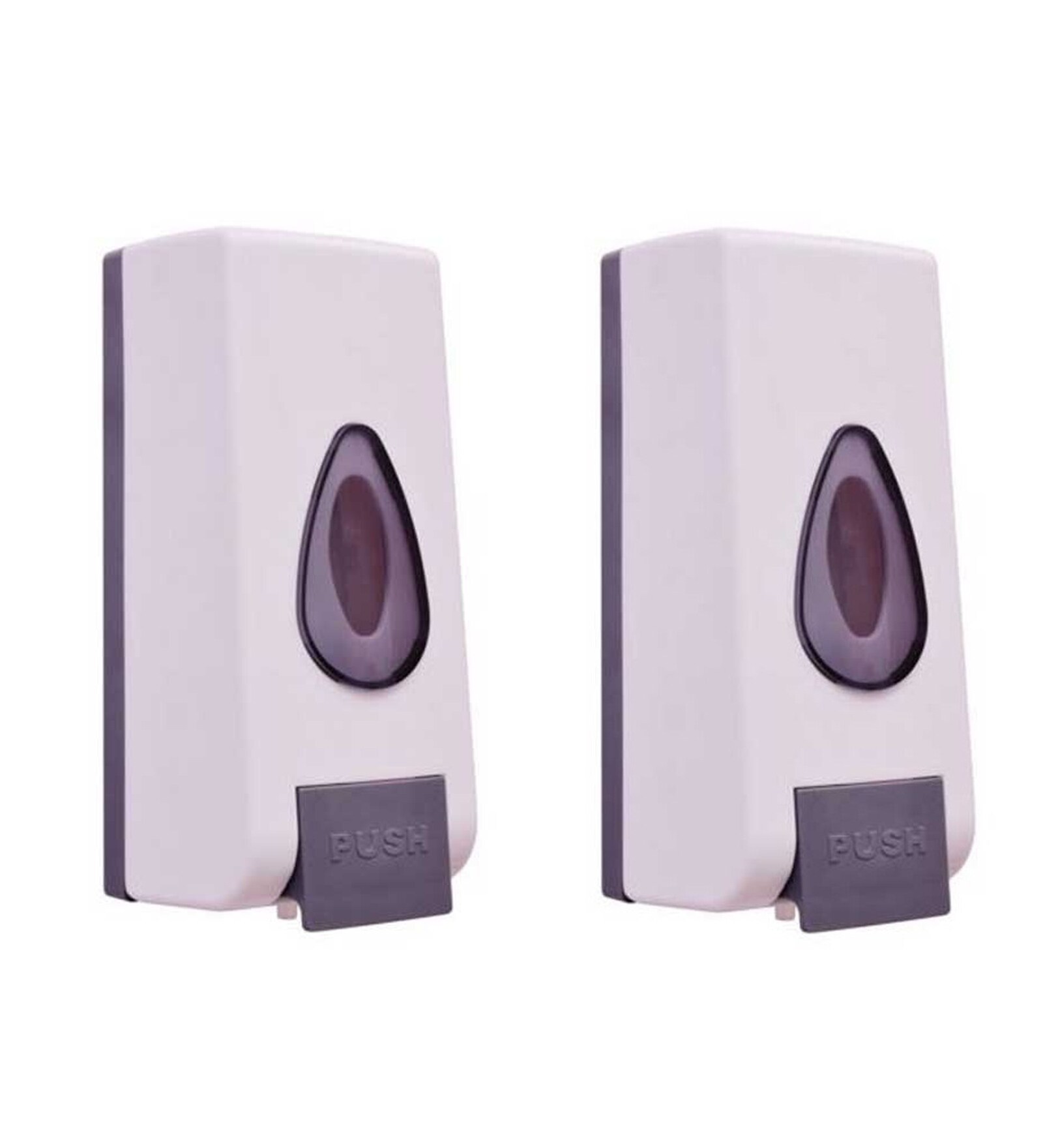 Buy VML White PVC 800 ML Liquid Soap Dispensers - Set of 2 Online ...