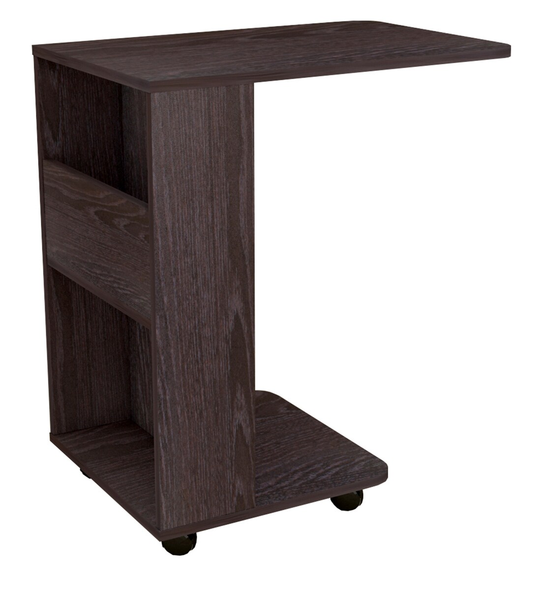 Buy Voyager C-Shape End Table in African Oak Finish by Hoffice Online ...