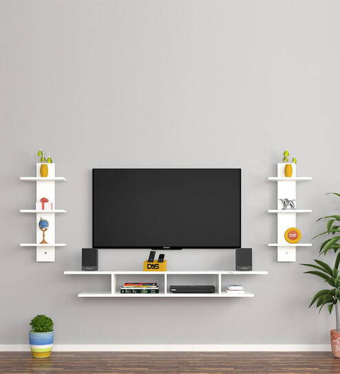 Buy Volker TV Unit In Flowery Flowery Wenge Finish For Up To 55\ at 62% ...