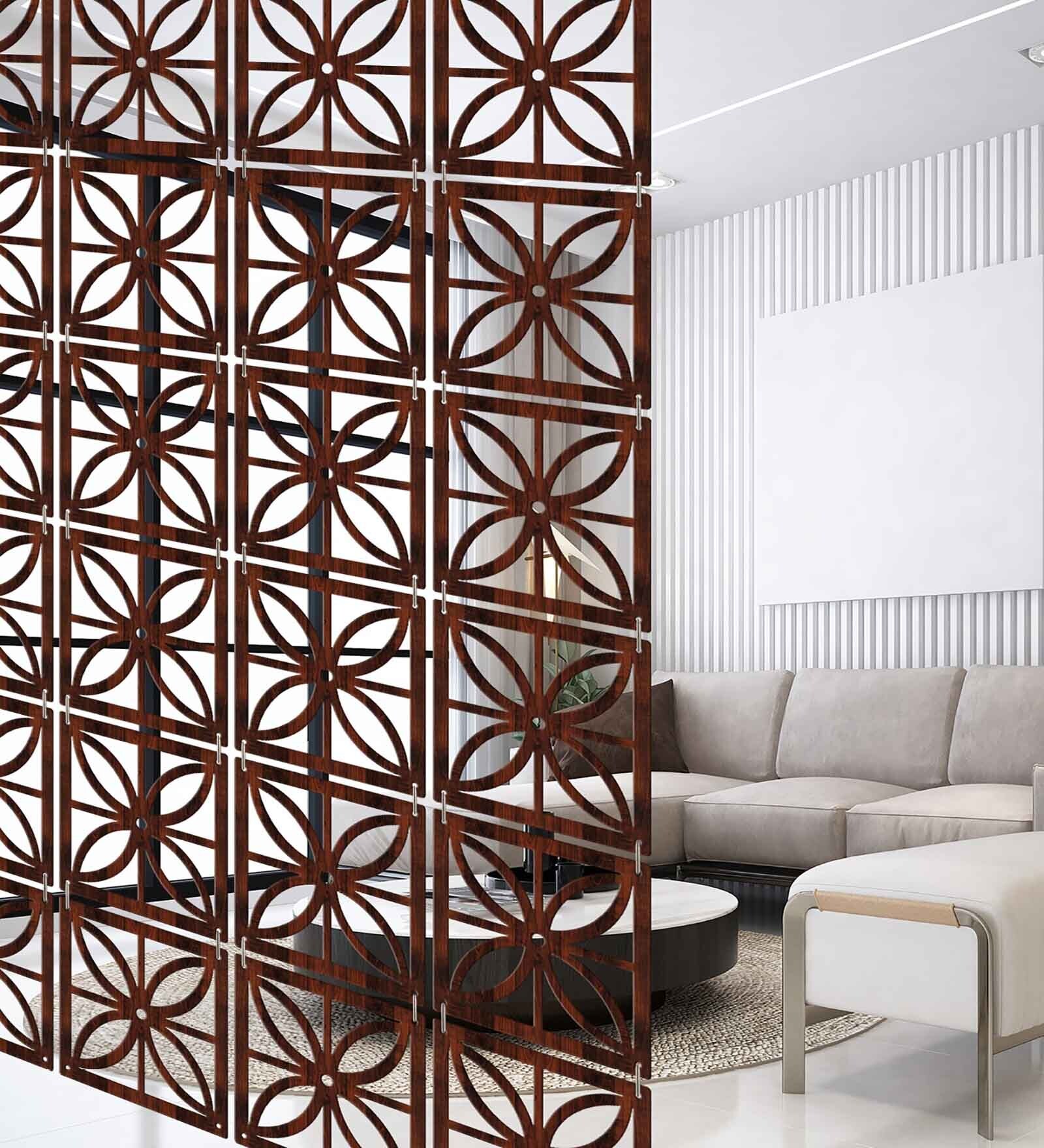 Buy Walnut Engineered Wood Hanging Divider at 14% OFF by Olive Tree ...