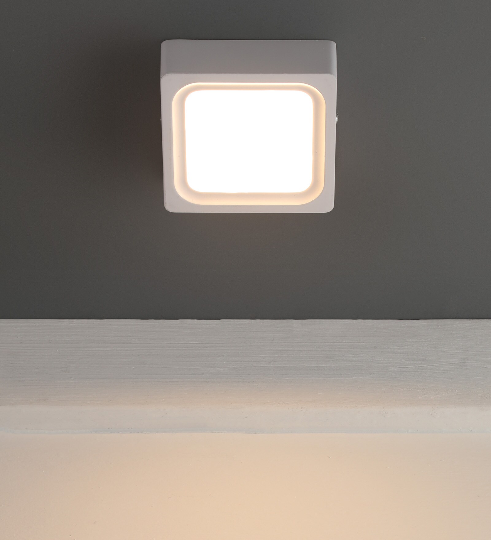 Buy Warm White 6 Watts LED Aluminium Square Panel Light by Learc LED ...