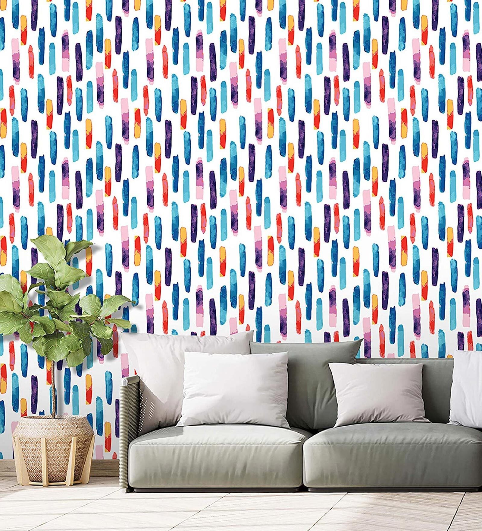 Buy Water Resistant Drip Drop Self Adhesive Wall Paper By Asian Paints ...