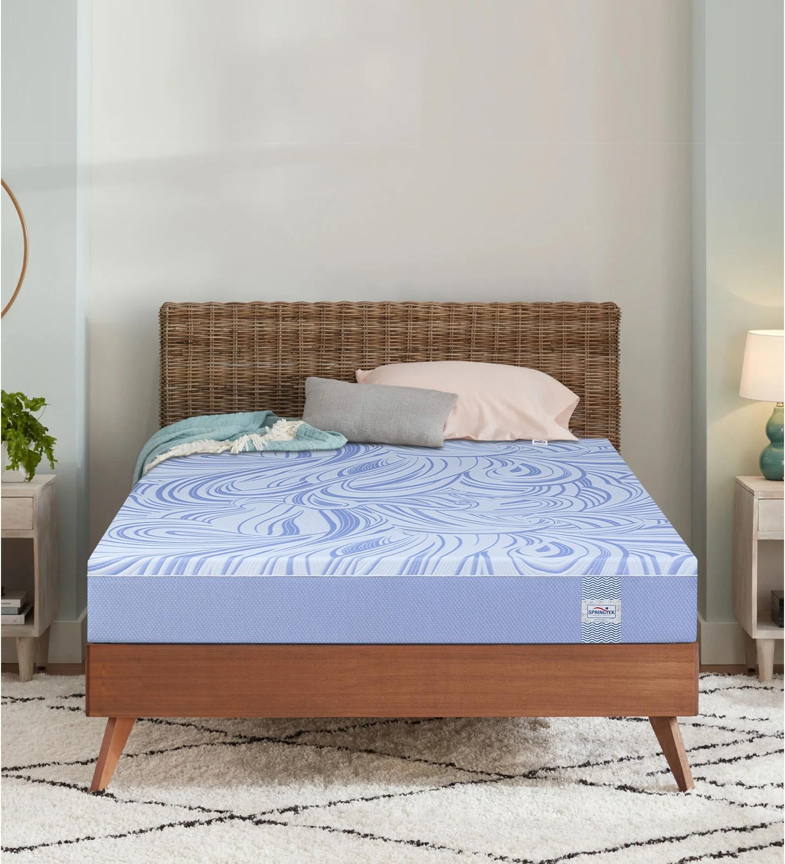 Buy WaveMax With 7 Zoned Advanced Contour Foam Orthopaedic 8 Inch HR ...