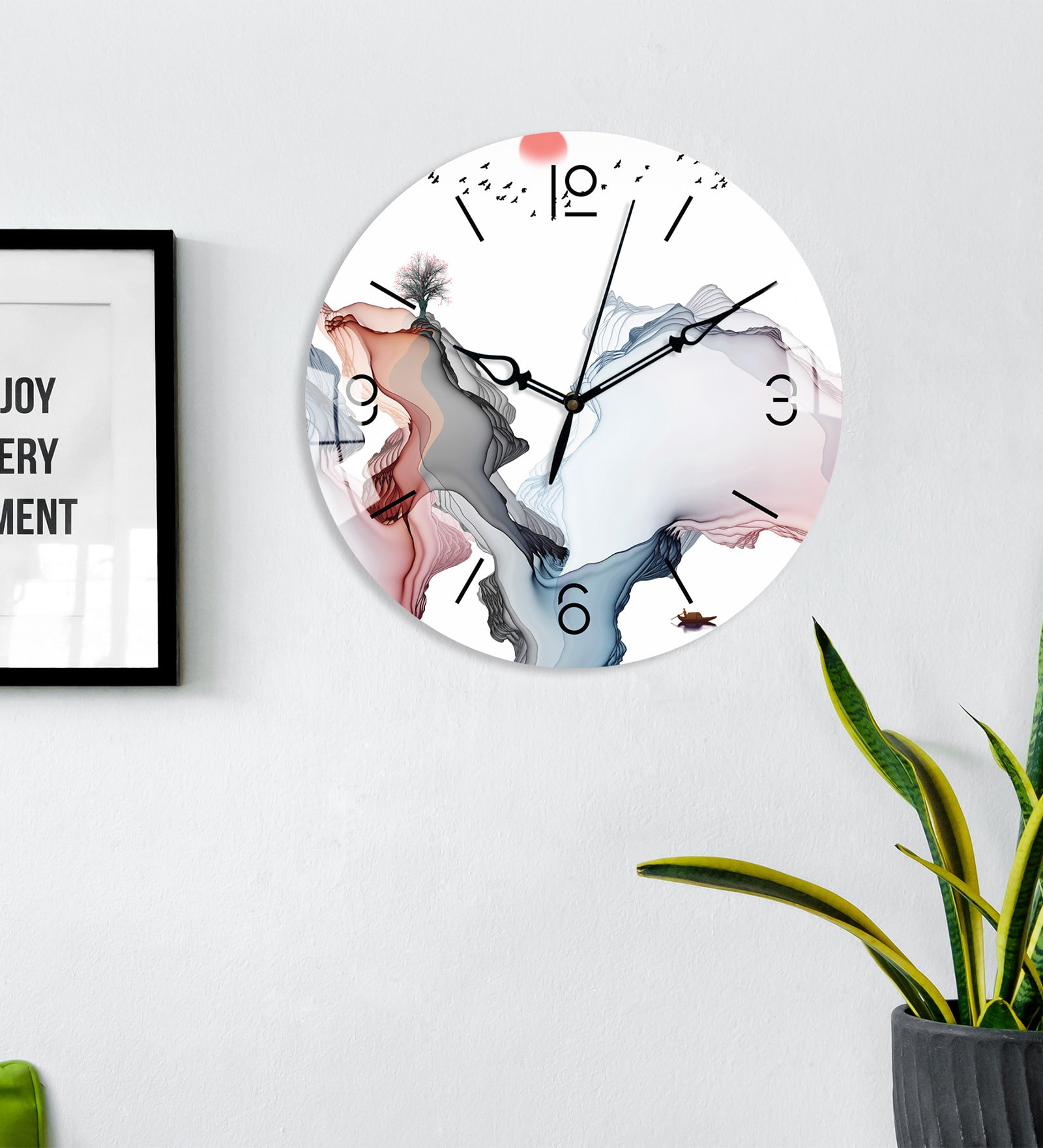Buy Waves Splash Acrylic Wall Clock at 17% OFF by The Next Decor ...