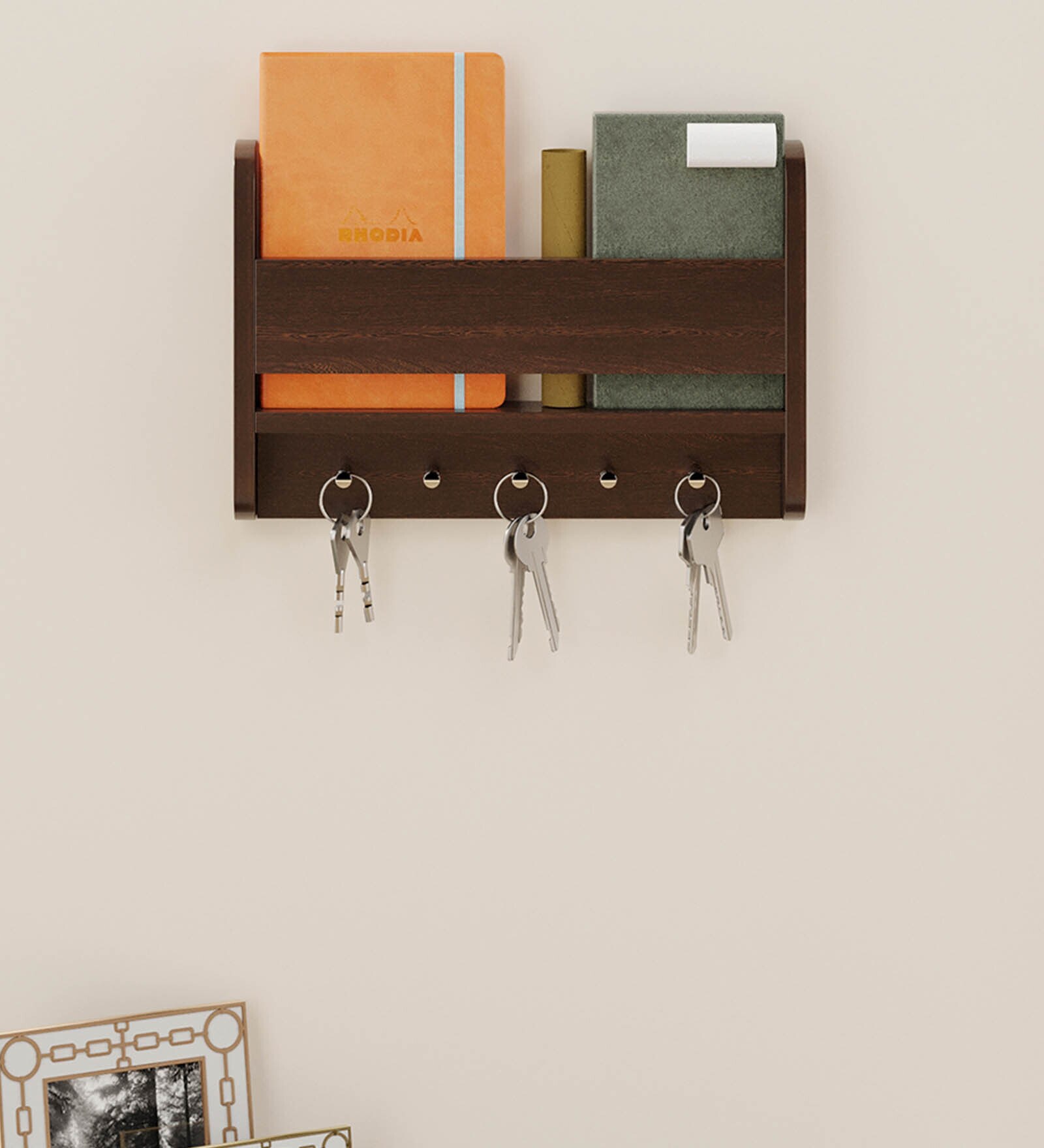 Buy Wenge Engineered Wood Rozel Key Holder at 34% OFF by bluewud ...