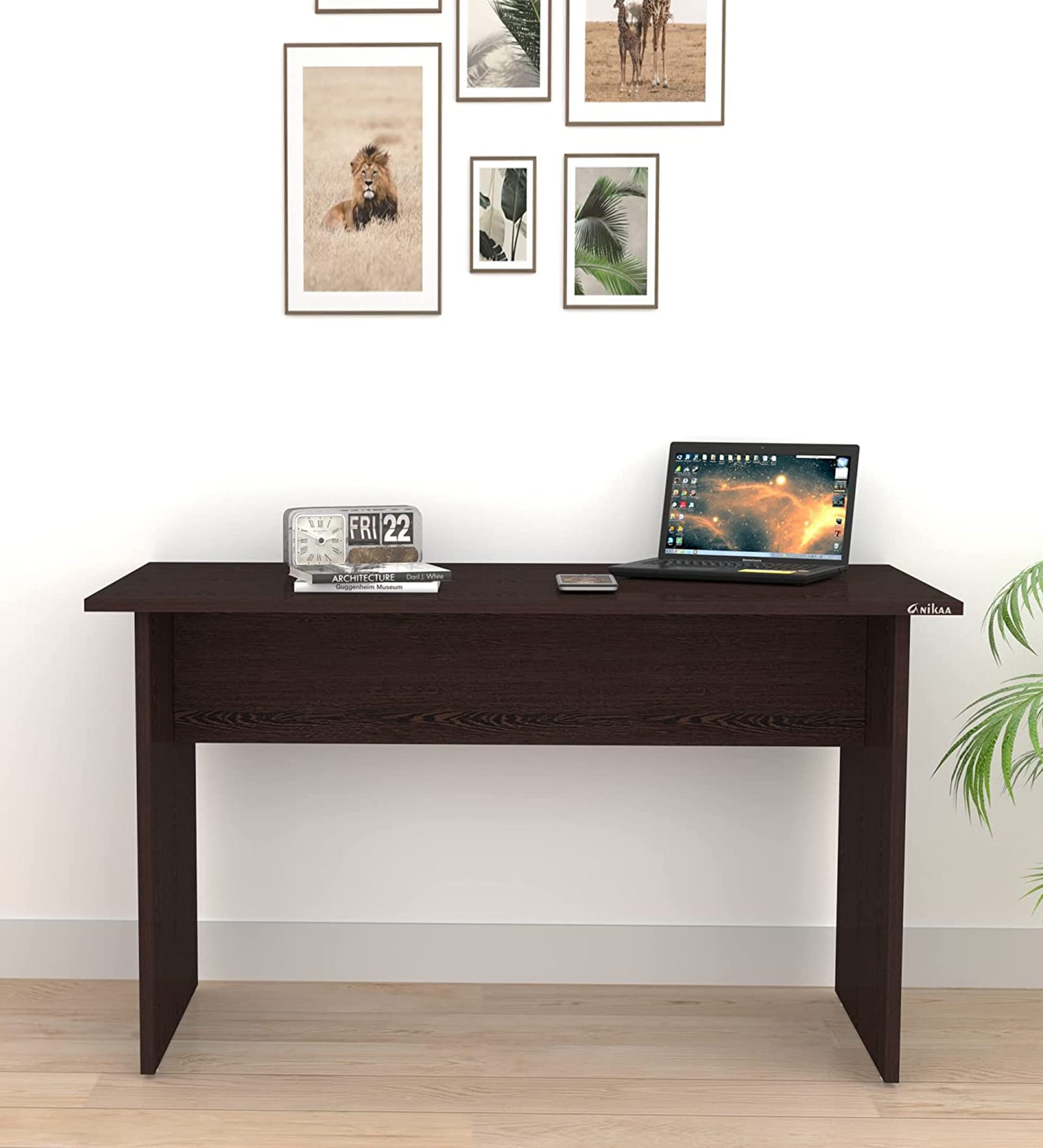 Buy Weston Writing Table in Wenge Finish at 32% OFF by Anikaa | Pepperfry