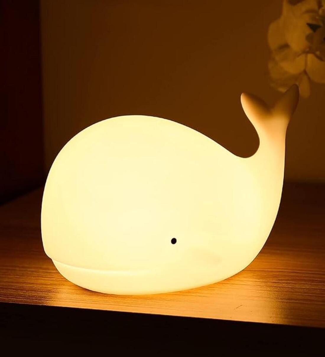 Buy Whale Rechargable LED Touch Lamp (White) at 25% OFF by Kawaii Kart ...
