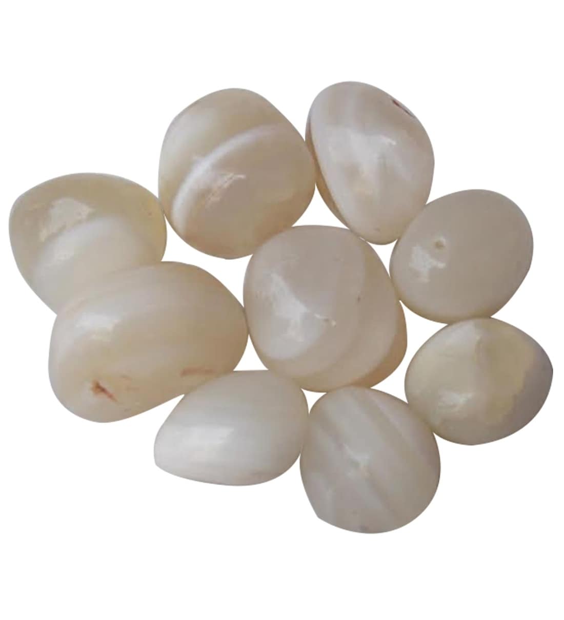 Buy White Banded 1 Kg Decorative Onyx and Natural Pebbles at 30% OFF by ...