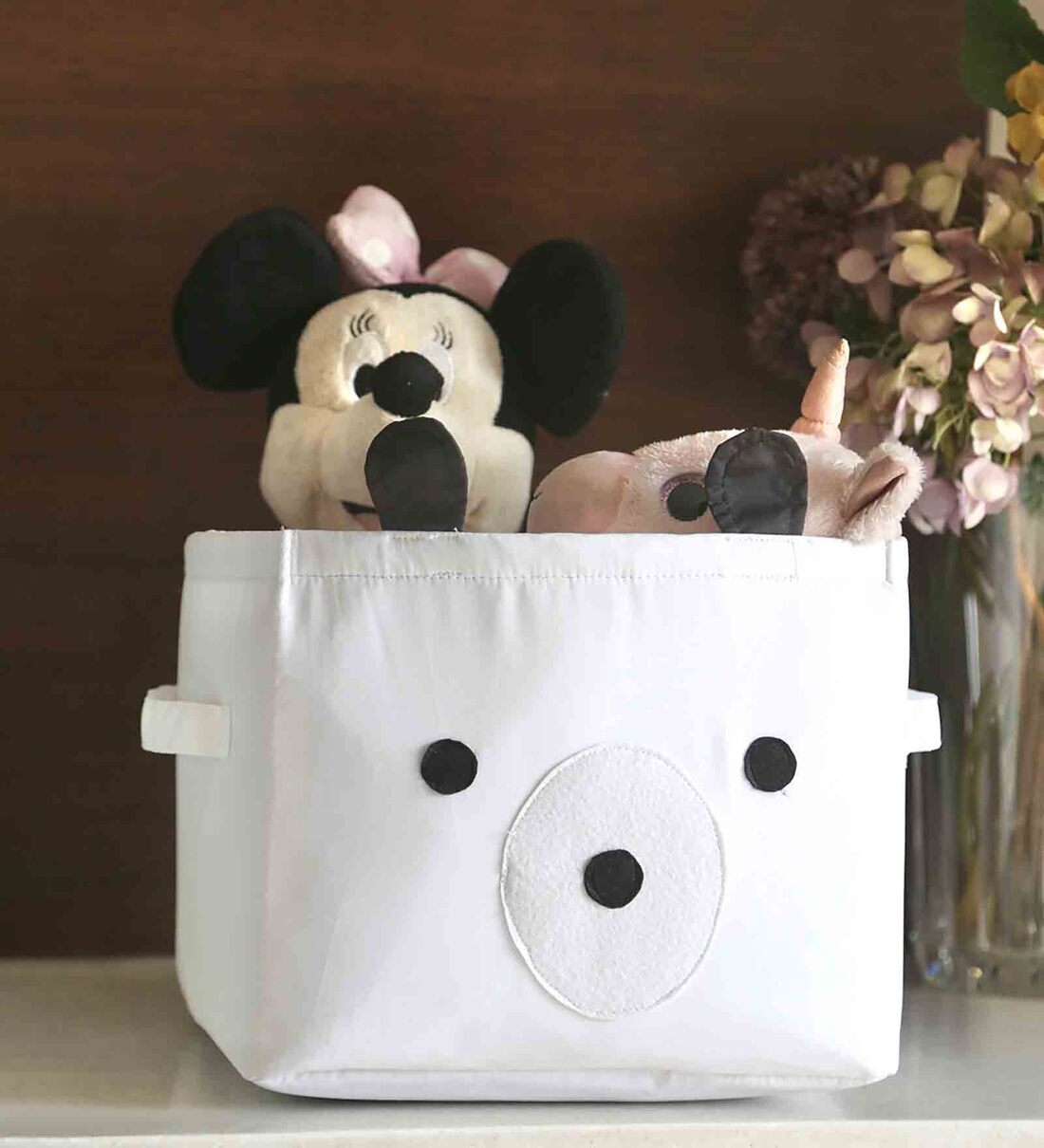 Buy White Cotton Foldable Cloth Organiser by My Gift Booth at 63% OFF ...