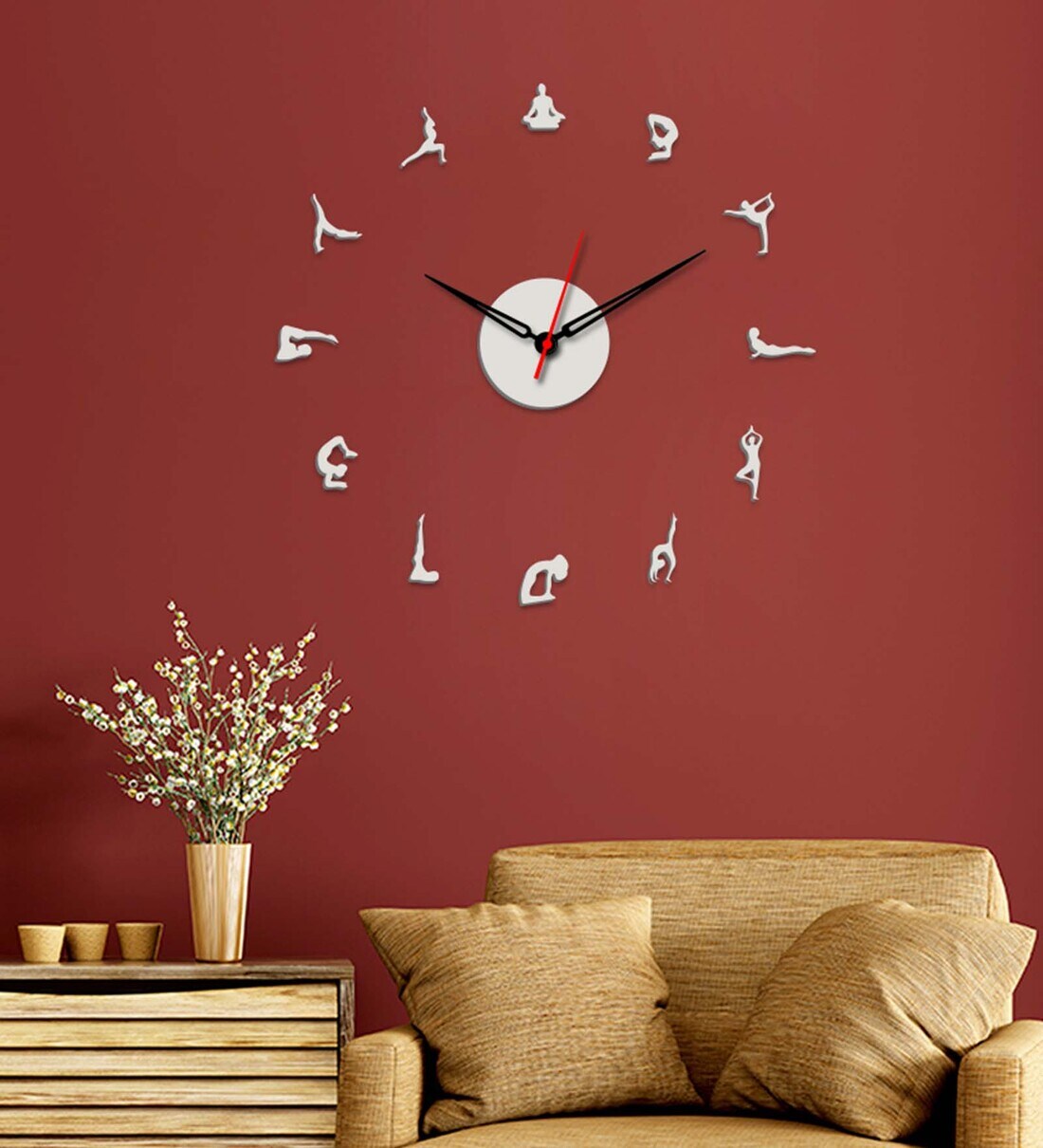 Buy White Engineered Wood Analog Wall Clock By WallMantra at 41% OFF by ...