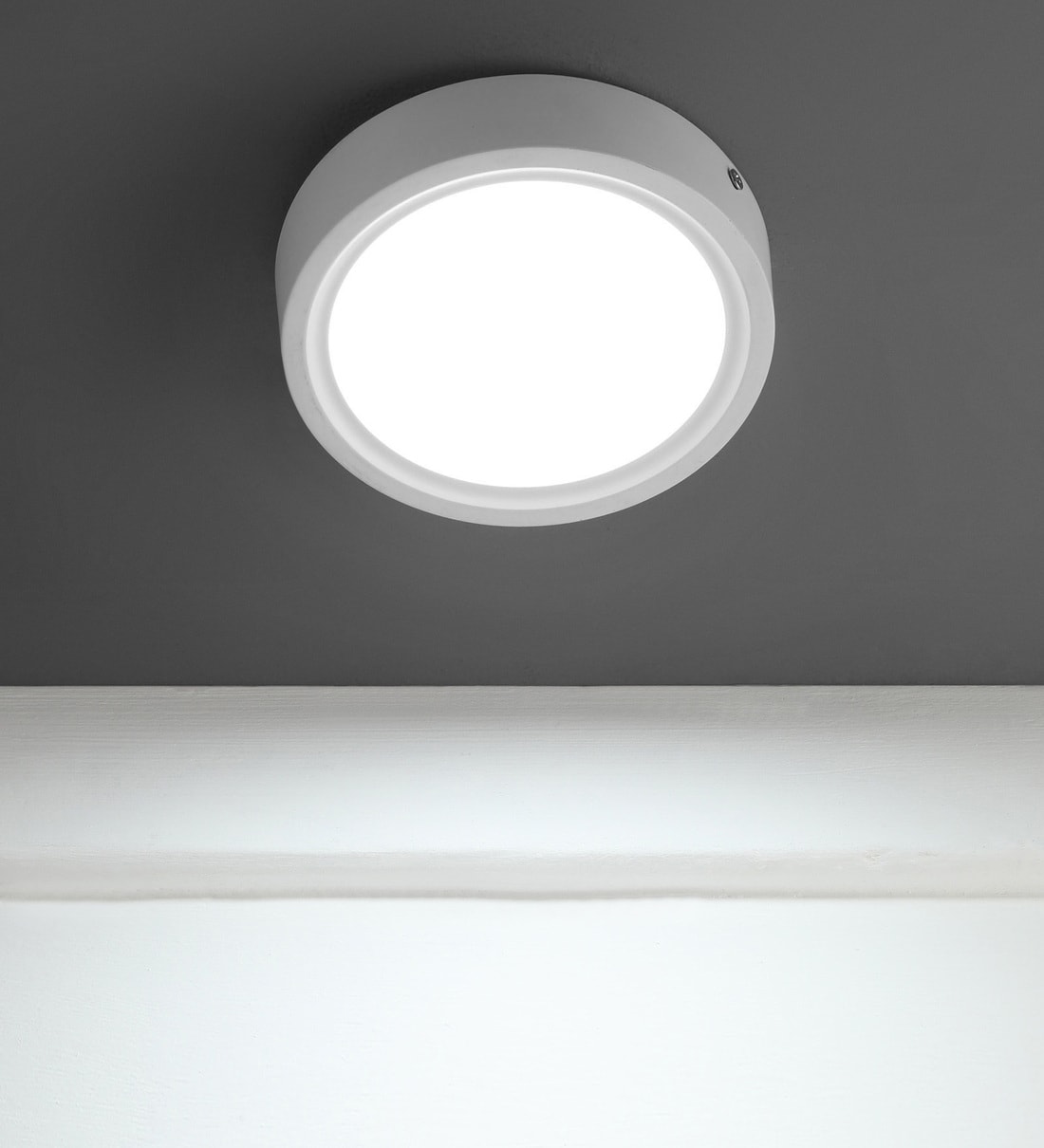 Buy White 12 Watts LED Aluminium Round Panel Light at 20% OFF by LeArc ...
