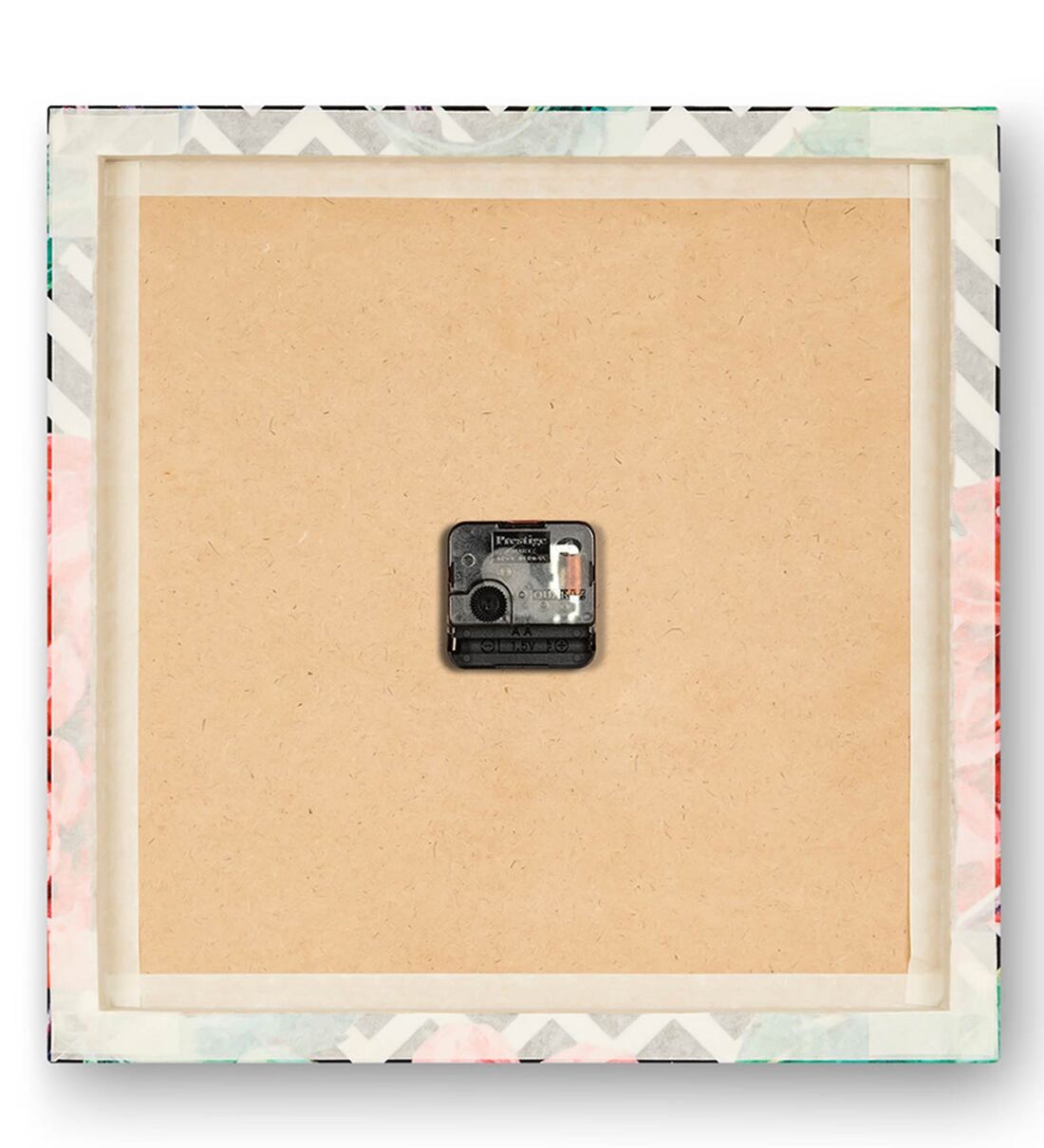 Buy White MDF Framed Analog Wall Clock by SEJ by Nisha Gupta Online ...