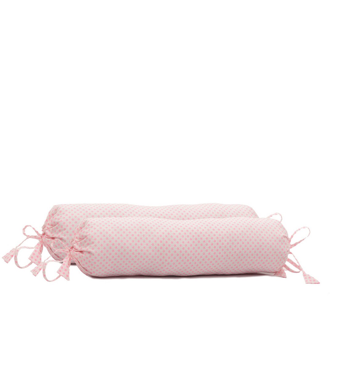 Buy White Organic Baby Bolster Cover Set By THE BABY ATELIER Online ...
