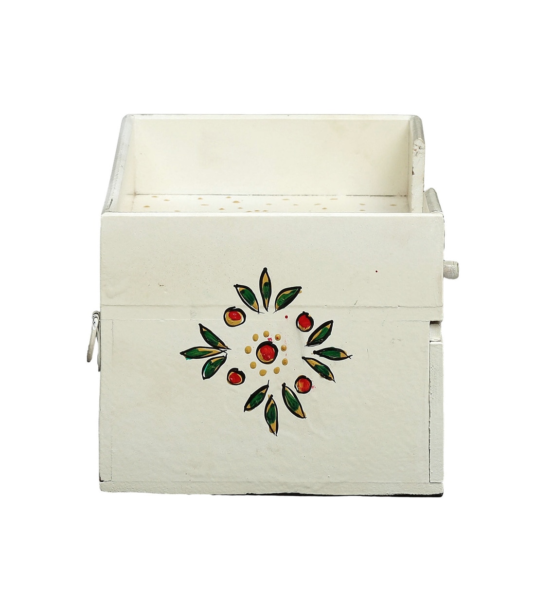 Buy White Pine Wood Pooja Mandir Without Door By D Dass Online - Pooja ...