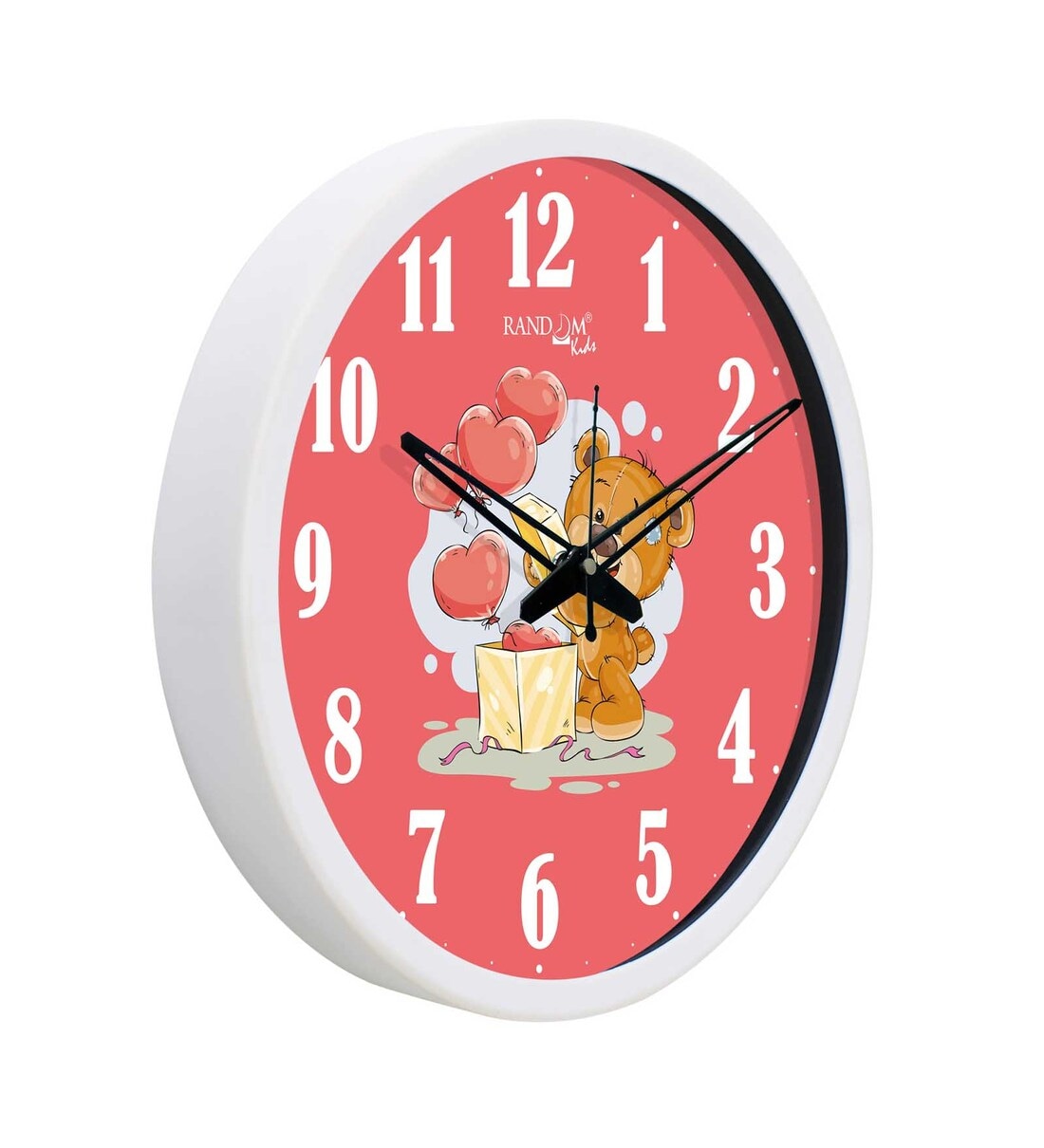 Buy White Plastic Analog Wall Clock by Random Online - Kids Wall Clocks ...