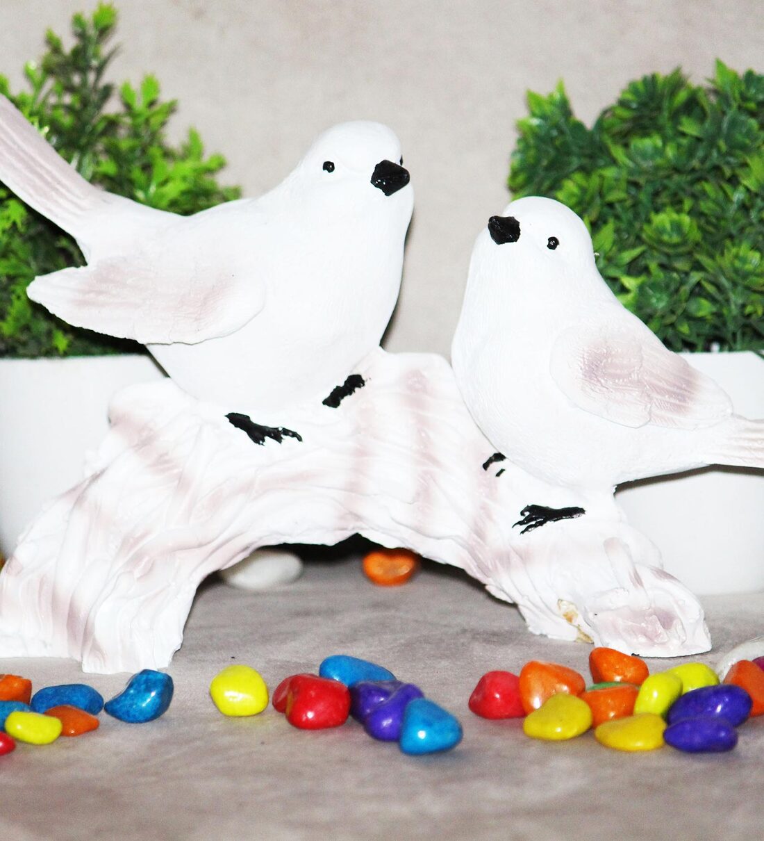 Buy White Resin Chidiya Figurine at 23% OFF by Miss Peach | Pepperfry