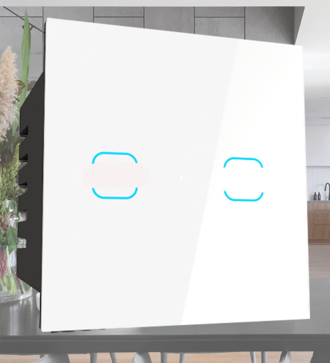 Buy White Smart Touch Switch 2 Way By Kamonk Online - Smart Bulbs ...