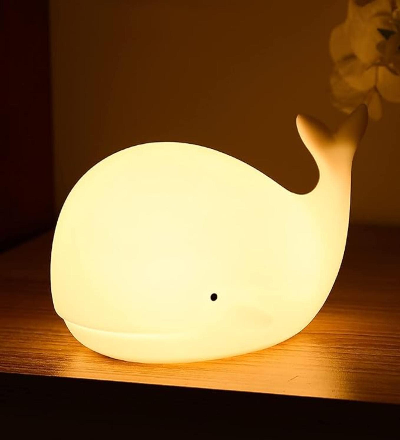 Buy Whale Rechargable LED Touch Lamp (White) at 25% OFF by Kawaii Kart ...