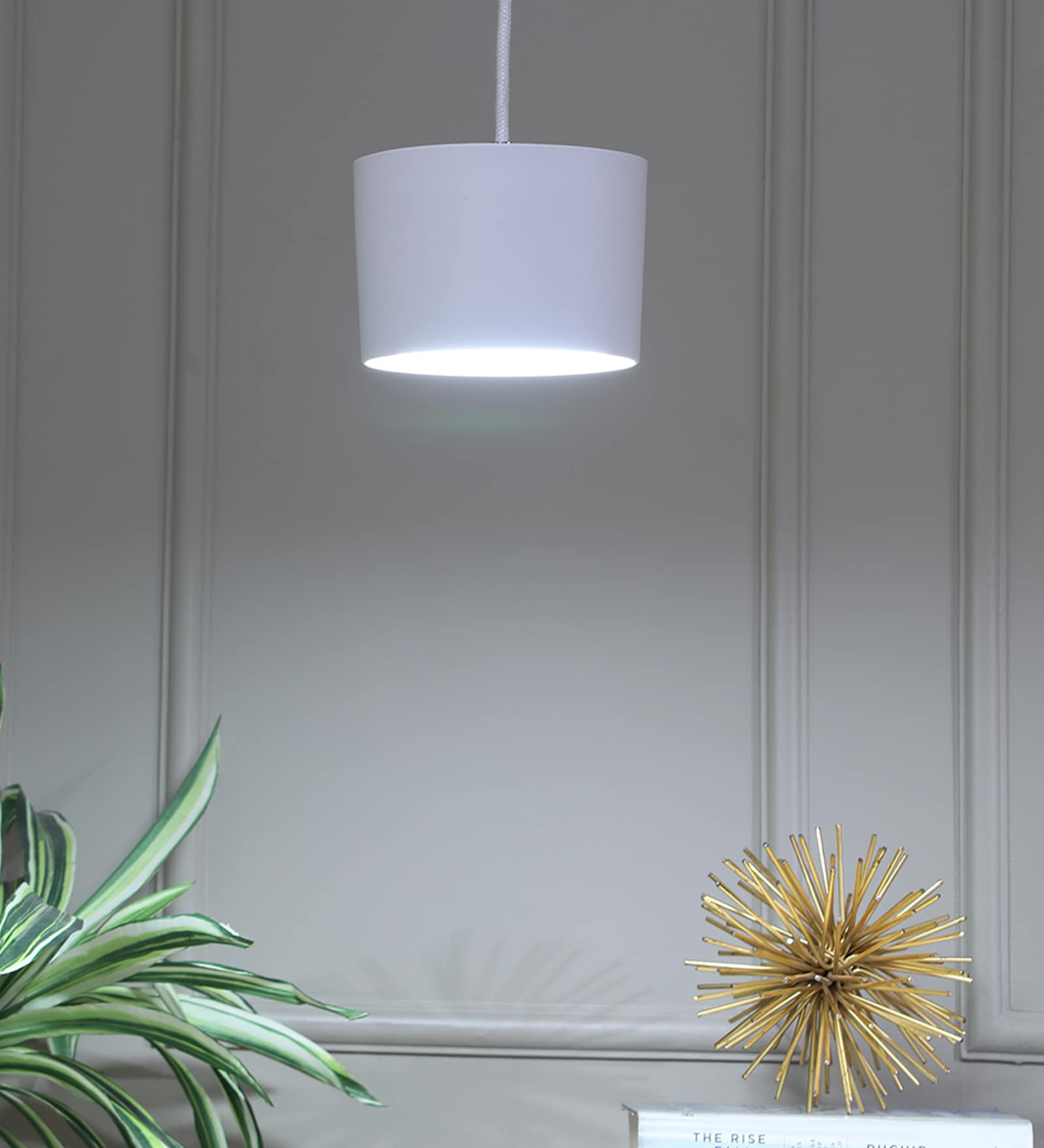 Buy Wipro Halo Plus 15 Watt Pendant Mounted White Led Down lighter ...