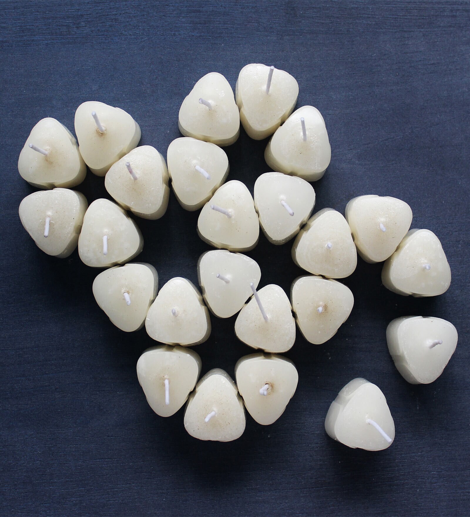 Buy White HD TRIA Candles Set of 24 Candles at 21% OFF by Earthen ...