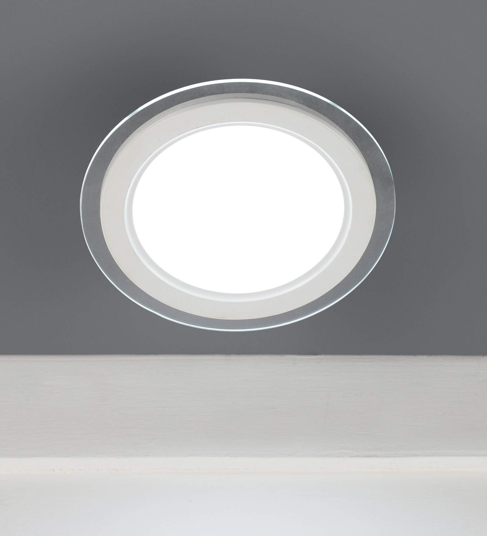 Buy White 17 Watts LED Aluminium Round Panel Down Light by Eliante by ...