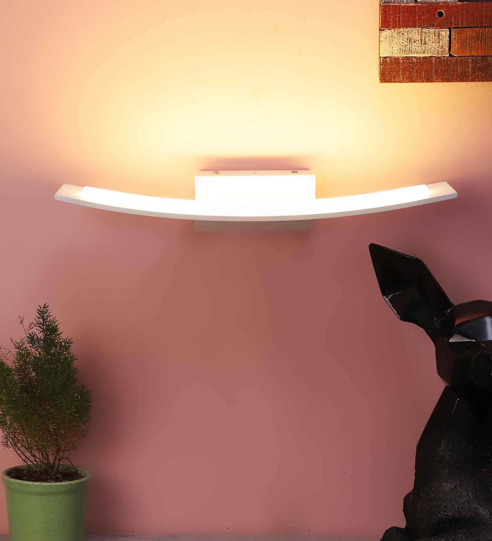 Buy Metal LED Novelty Wall Light (White) at 12% OFF by LeArc LED ...