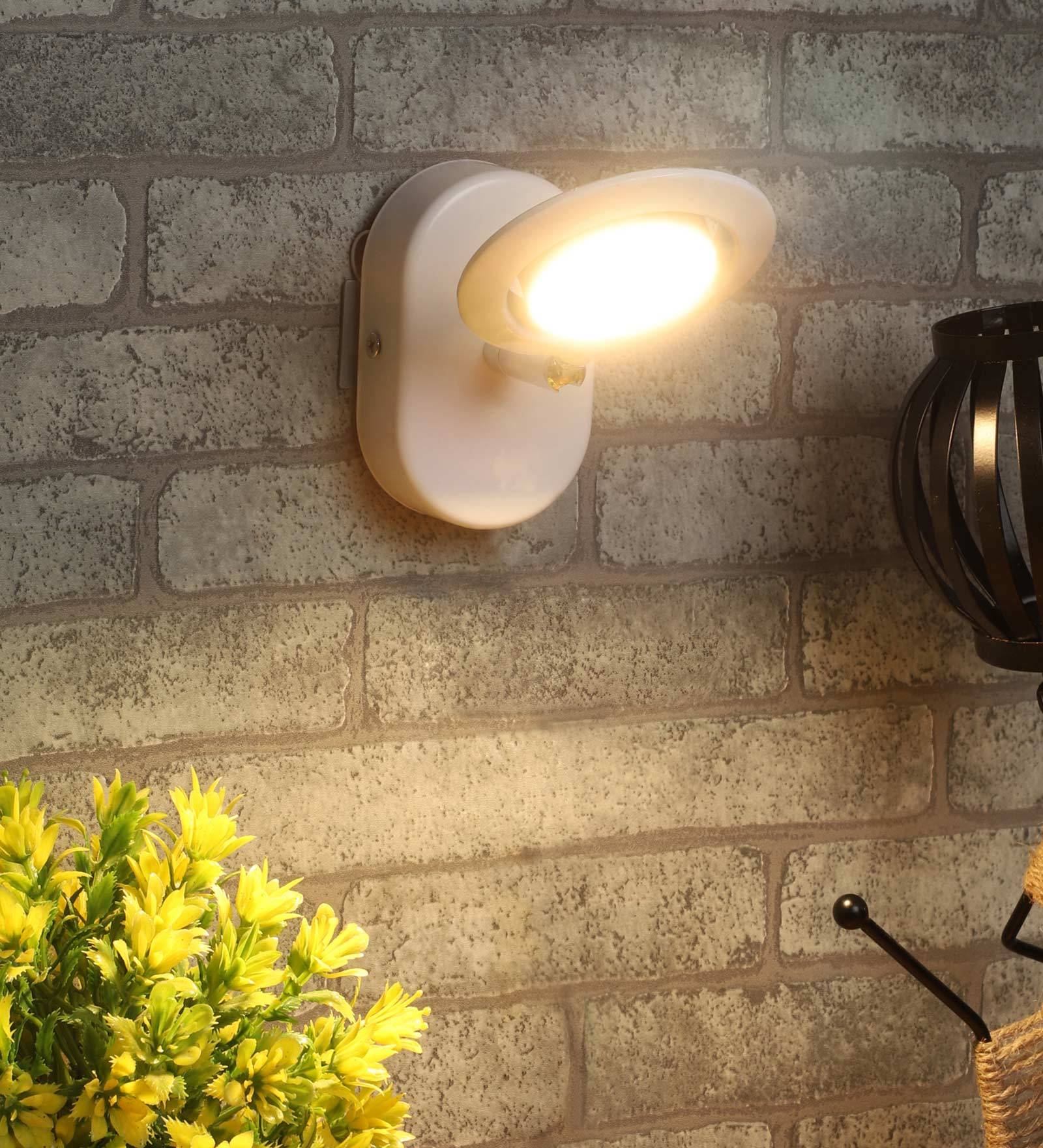 Buy Sloping Metal Spot Light (White) at 46% OFF by LeArc Designer ...