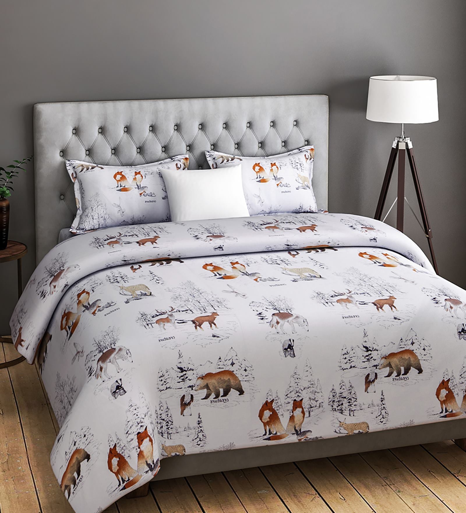 Buy Cotton 200TC King Size Bedsheet with 2 Pillow Covers by Rago at 41% ...