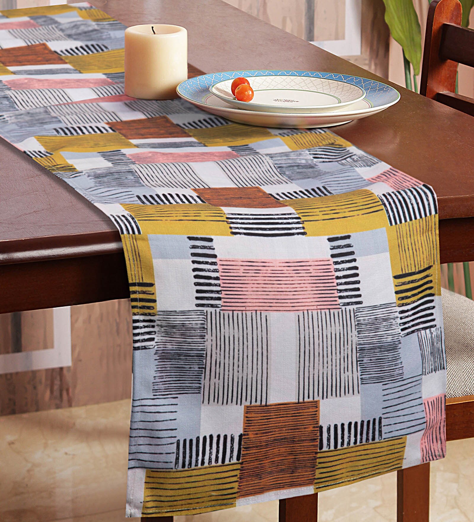 Buy Rectangular (71x15) Multicolor Cotton Table Runner at 84% OFF by ...