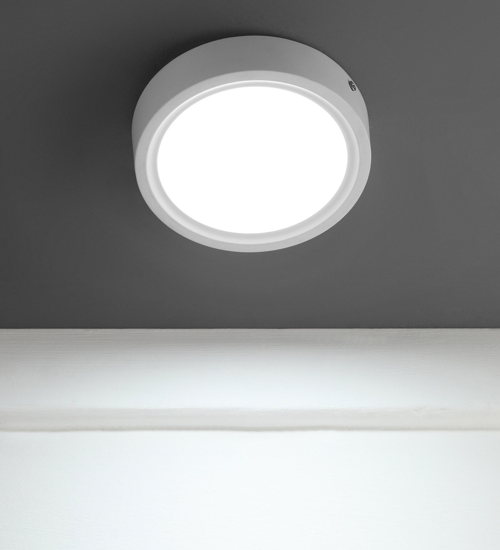 Buy White 12 Watts LED Aluminium Round Panel Light at 9% OFF by LeArc ...