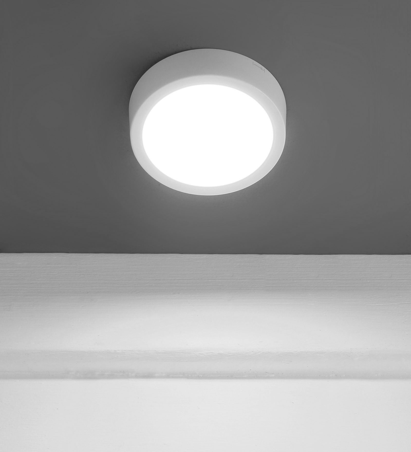 Buy White 6 Watts LED Aluminium Round Panel Light by Learc LED Lighting ...
