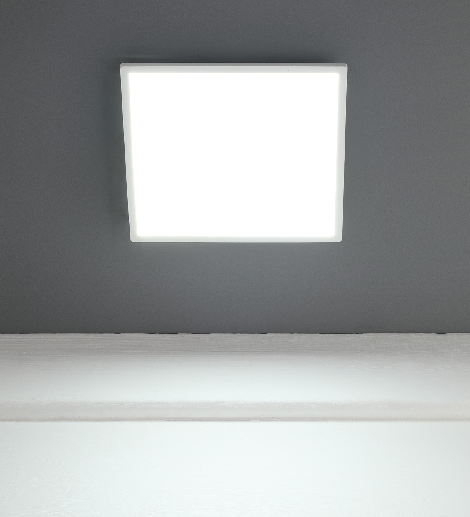 Buy White 24 Watts LED Aluminium Ultra Slim Square Panel Light by Learc ...