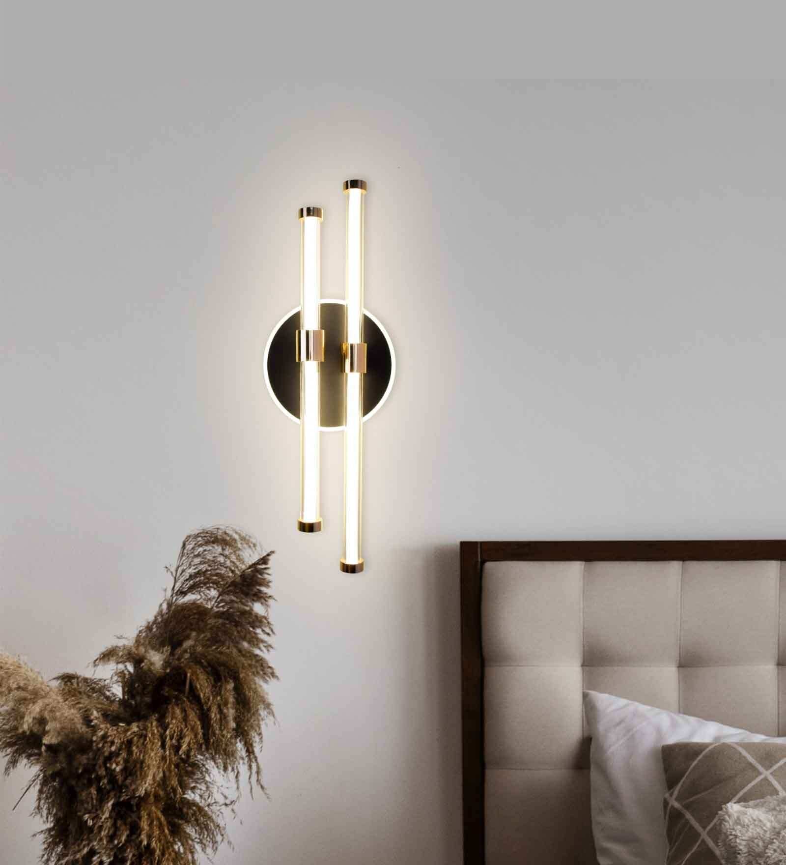 Buy White Metal Rune Stick Wall Lamp at 10% OFF by Smartway Lighting ...