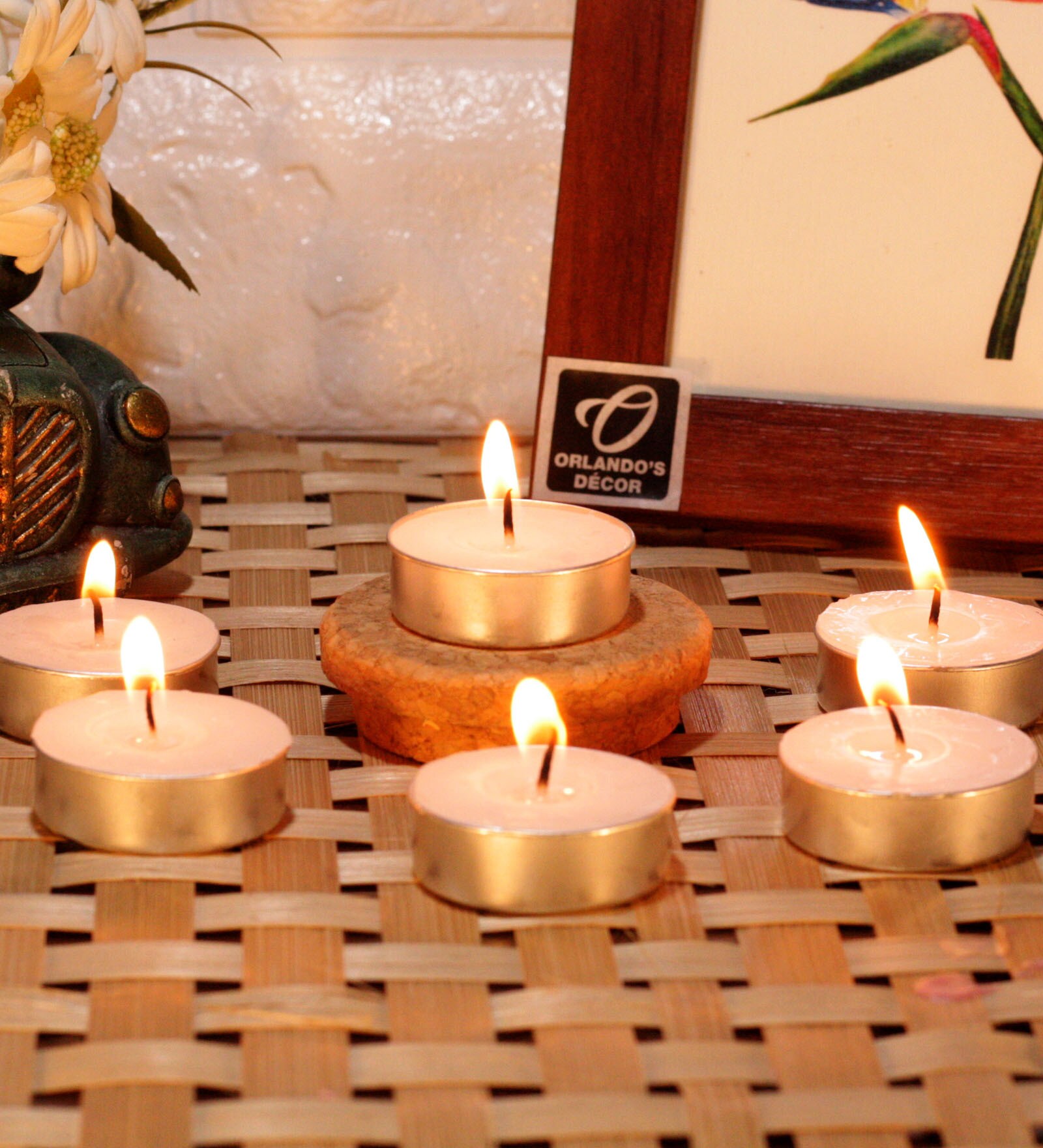 Buy White Paraffin Wax Tea Light - Set of 30 at 40% OFF by Orlando's ...