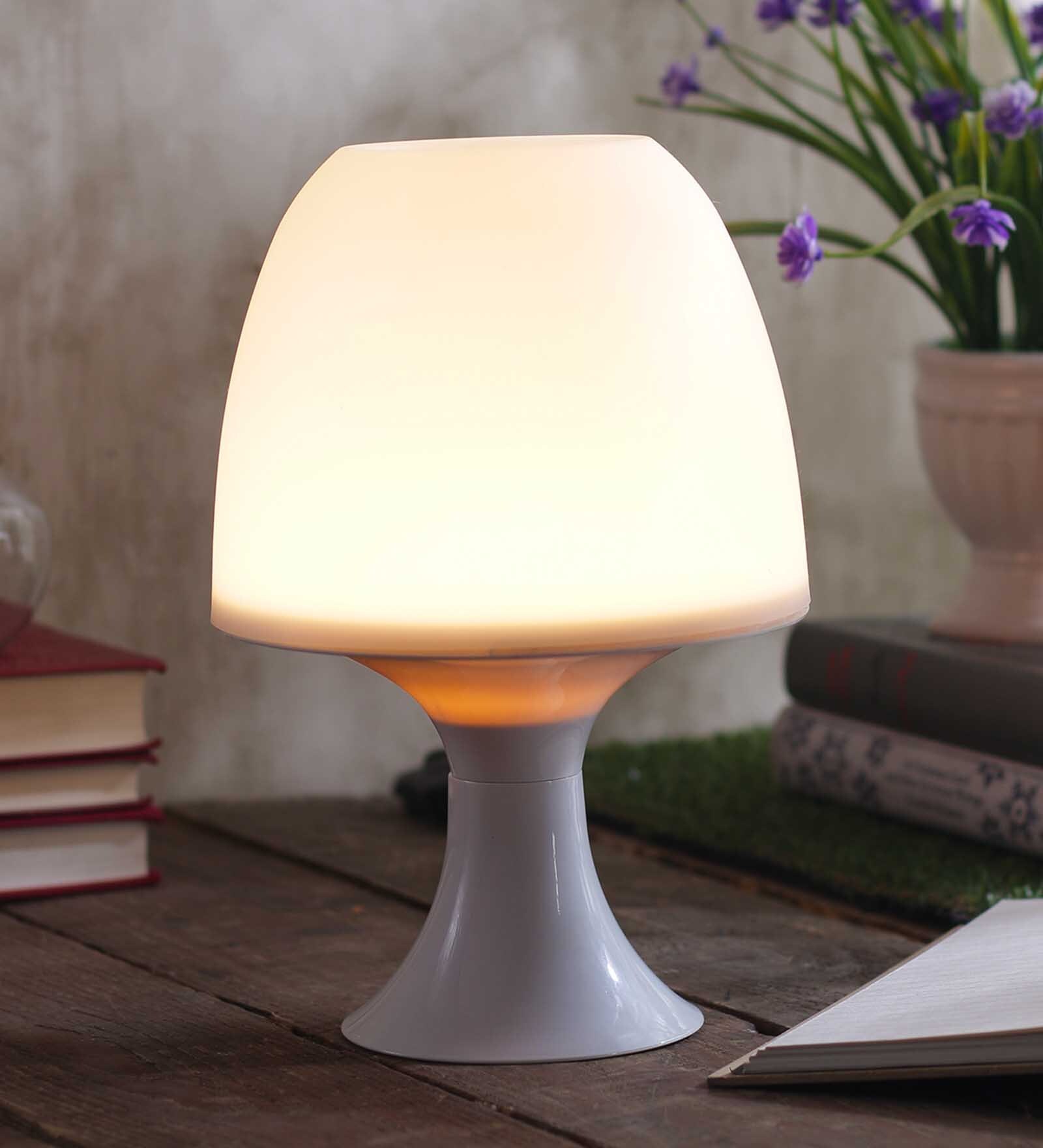 Buy White Biodegradable Plastic Table Lamp by Sehaz Artworks at 26% OFF ...
