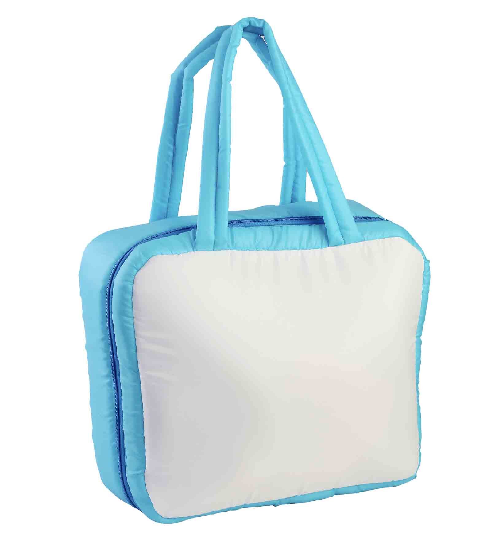 Buy White & Blue Polyester Non Foldable Travel Pouch at 65% OFF by My ...