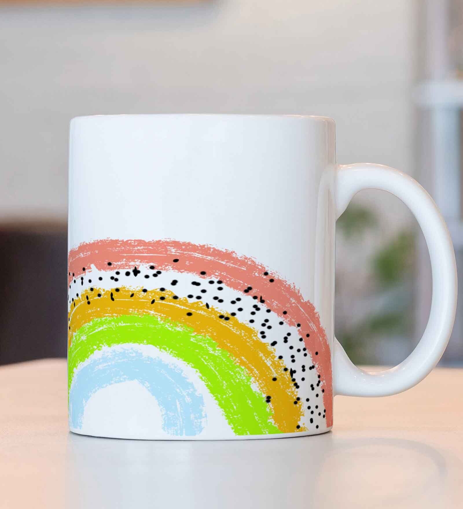 Buy Rainbow Palette Coffee Mug at 50% OFF by NestRoots | Pepperfry