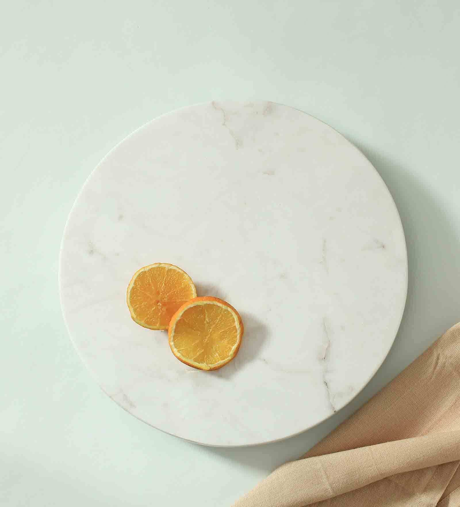 Buy Estic White Stone Cheese Board at 26% OFF by House This | Pepperfry