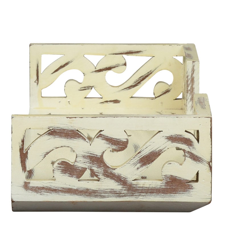 Buy White Pine Wood Pooja Mandir Without Door By D Dass Online - Pooja ...