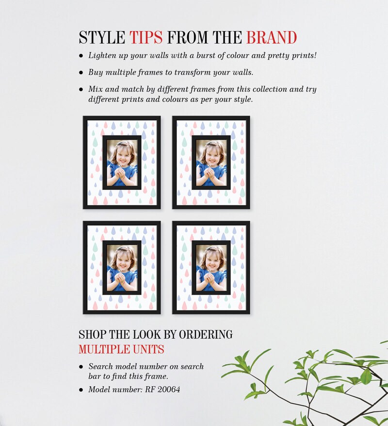 Buy White Wooden Wall Hanging Photo Frame Online - Single Photo frames ...