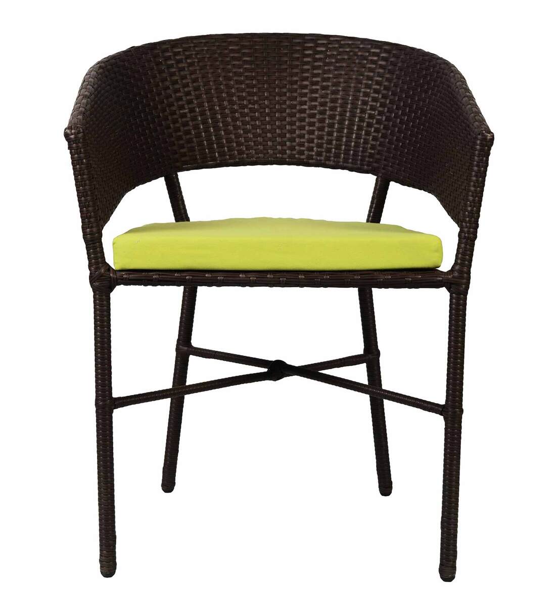 Buy Athens Patio Set in Dark Brown Colour by OutKraft Online - Table ...