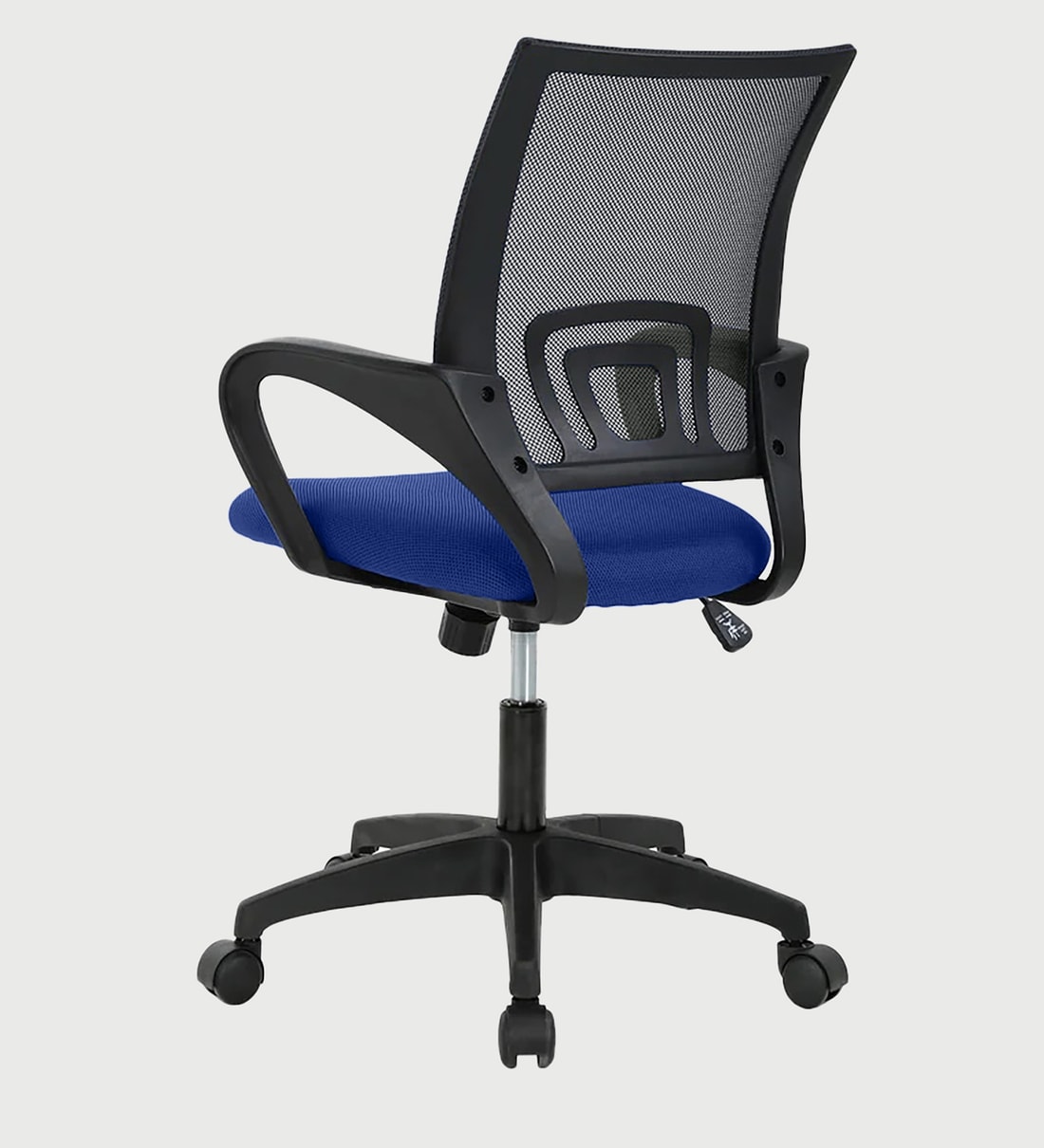 Buy Wilson Mid Back Executive Office Chair in Blue Colour By Chairwale ...