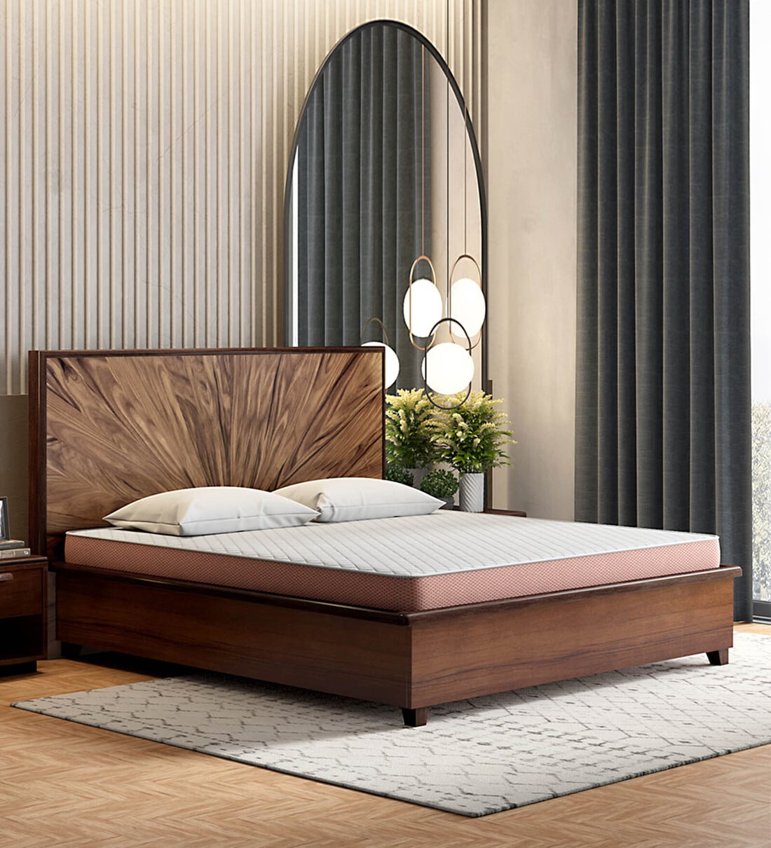 Buy Wink Balance Orthopedic 8 inch Rebonded Foam Queen Size Mattress at ...