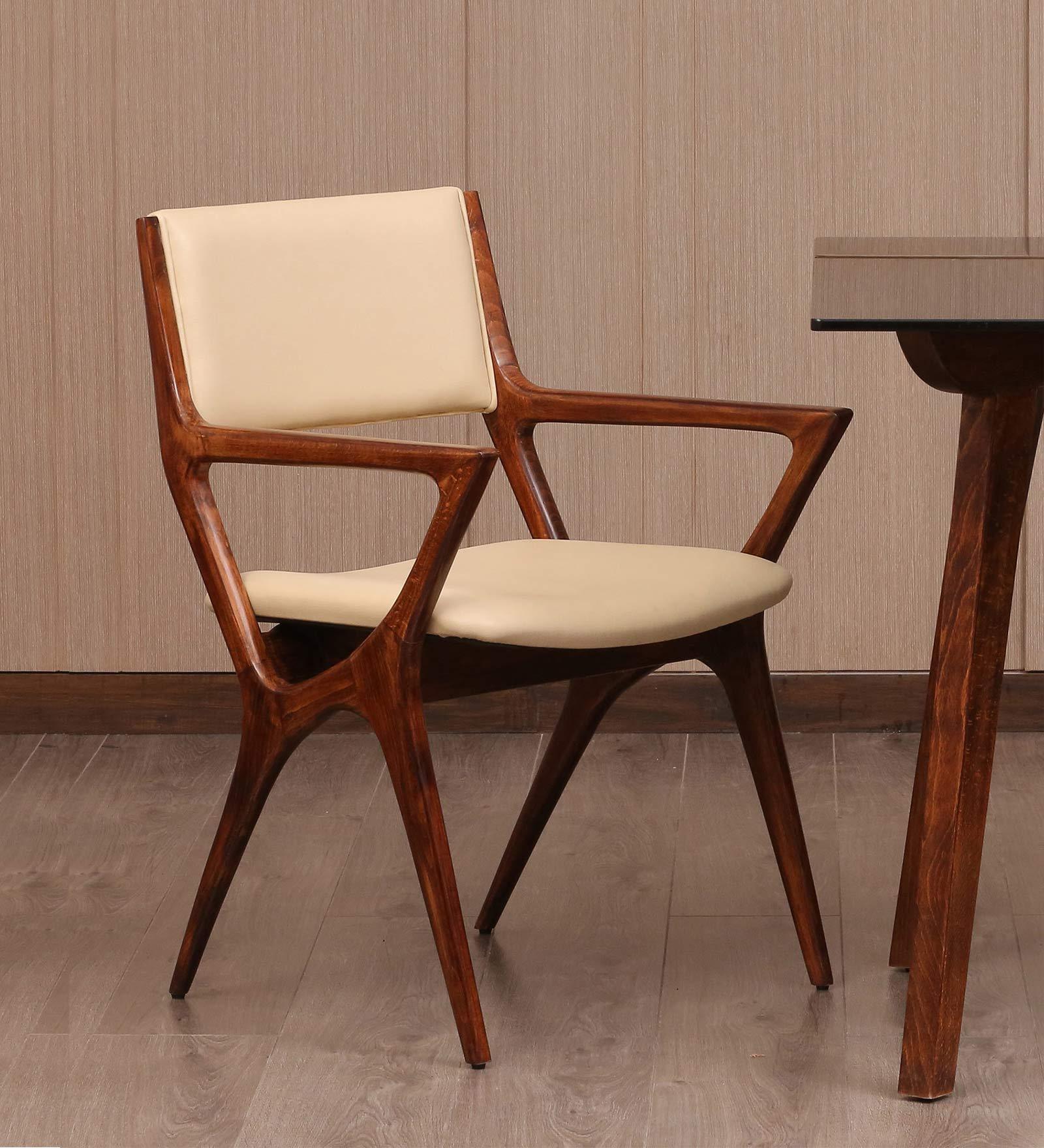 Buy Winx Armchair in Light Cream Colour by F9 Furnichair Online - Arm ...