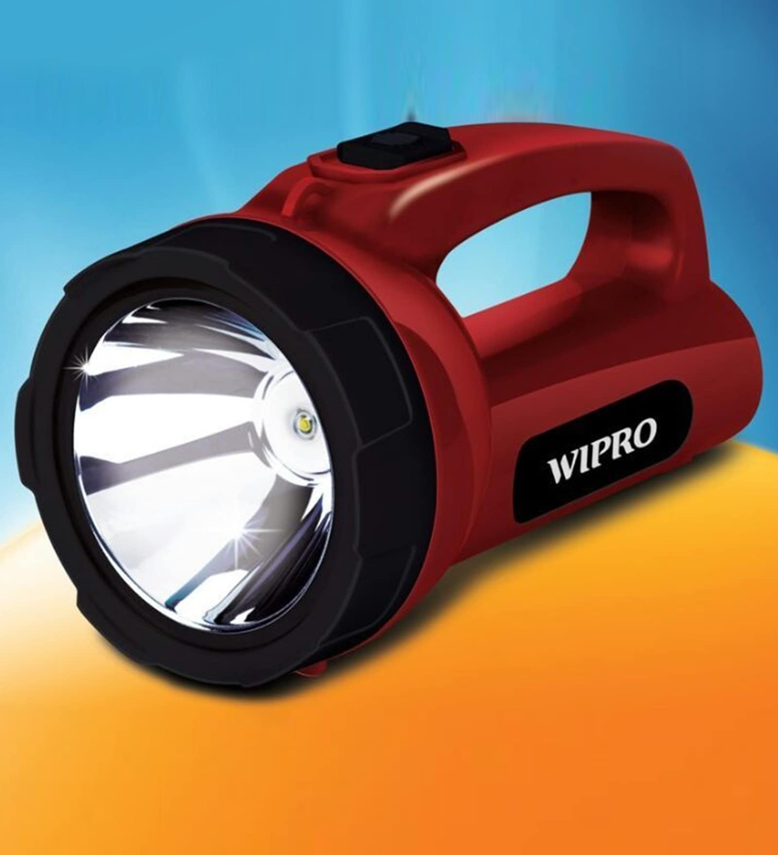 Buy Wipro 5-Watt Emerald Led Rechargeable Torch - Set of 3 Online ...