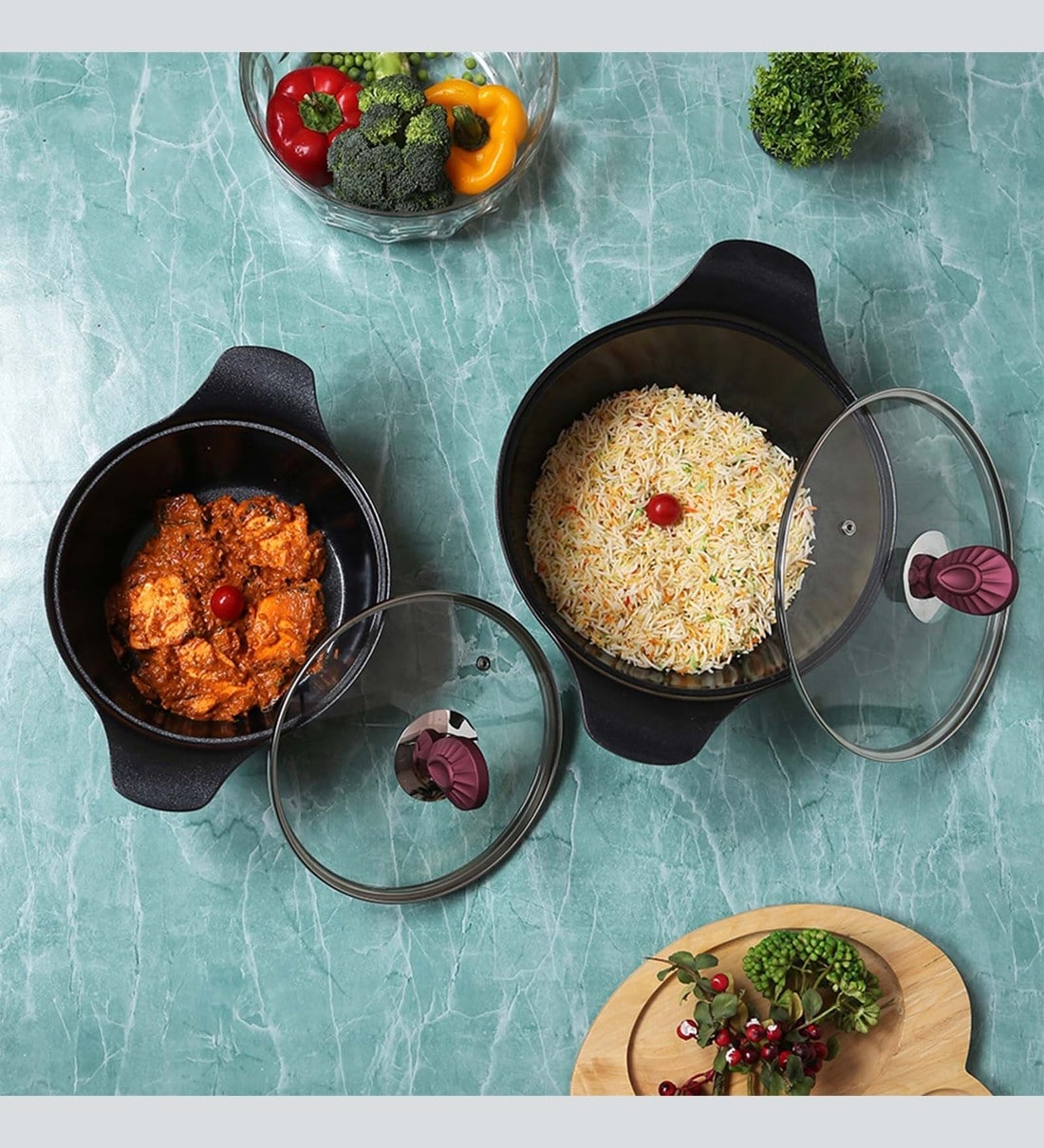 Buy Maroon Taj Set Online - Cookware Sets - Cookware - Discontinued ...