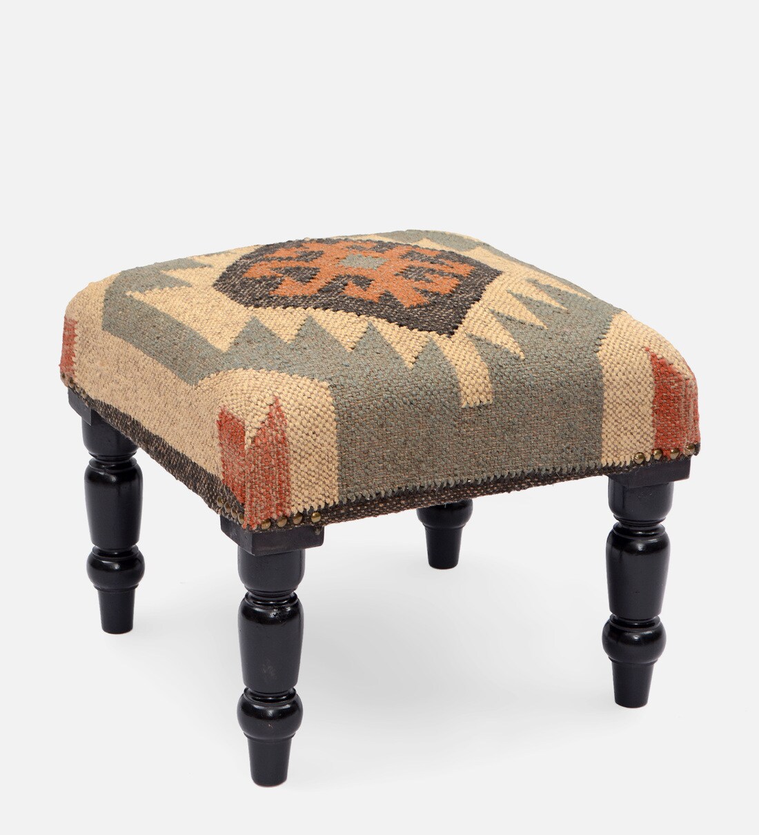 Buy Wooden Foot Stool In Multi Colour at 22% OFF by Natural Furnish ...