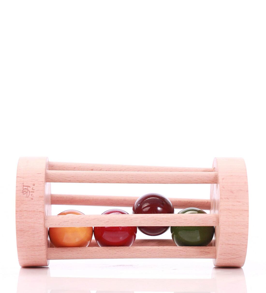 Buy Wooden Rolling Rattle in Natural Finish by Ariro Toys Online ...
